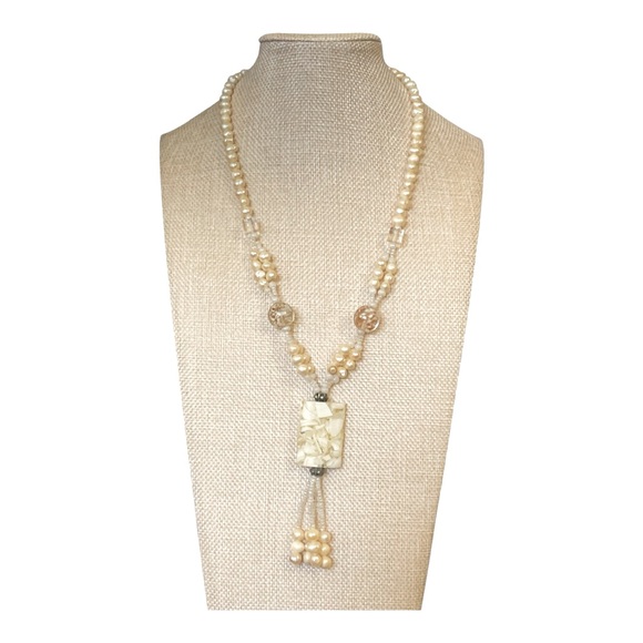 Jewelry | Vintage Freshwater Pearl Mosaic Dream Necklace | Poshmark